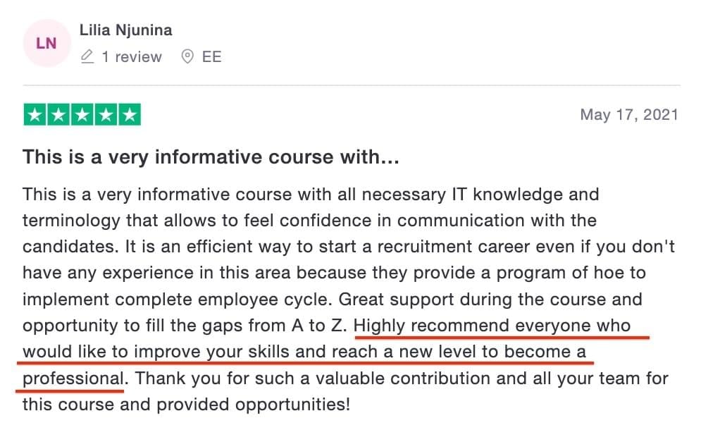 Complete Tech Recruiter Certificate Course - IT Recruiter Course & Talent Acquisition